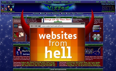 vizzed.com - websites from hell